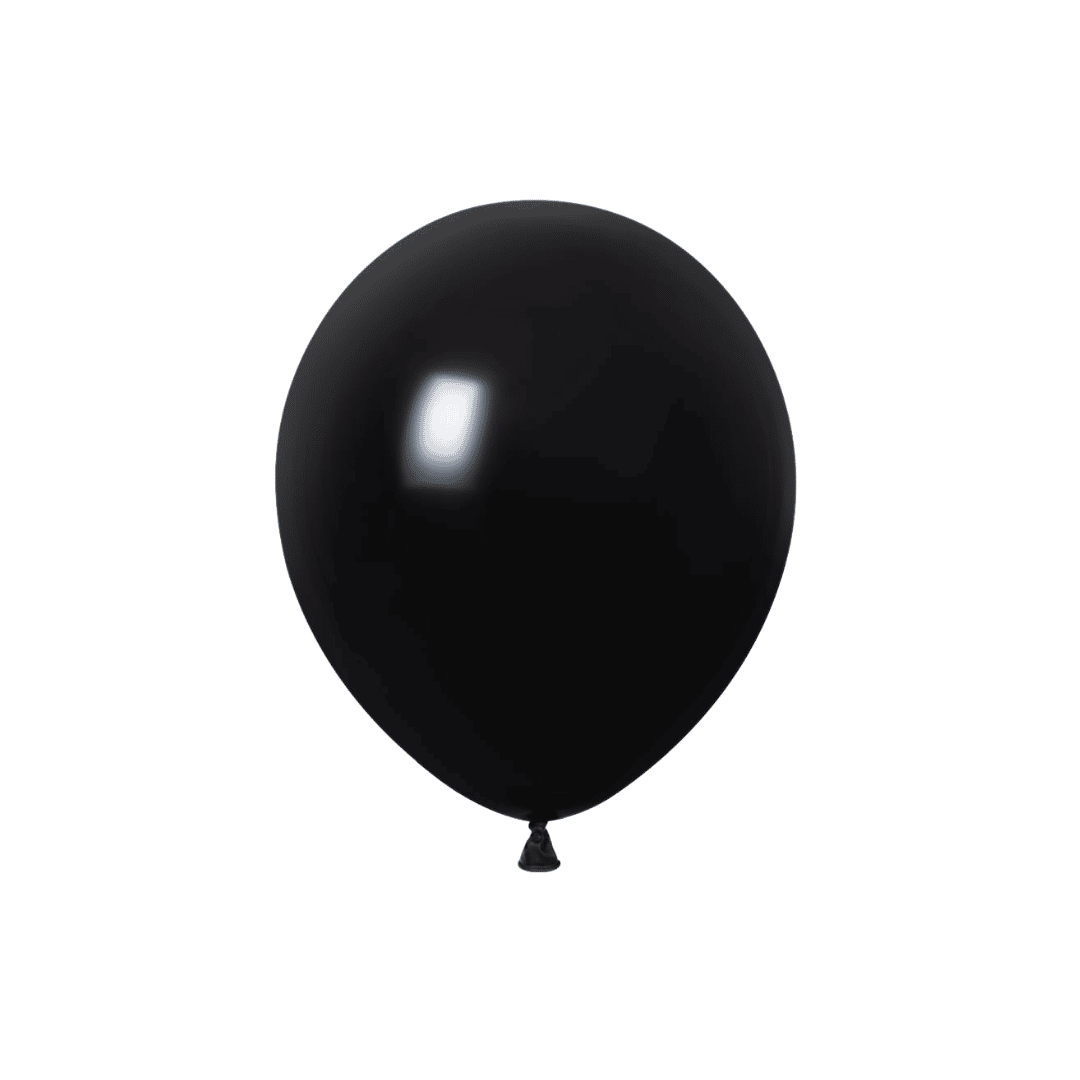 Black 12 Inch | 30cm | Pack of 100 qty